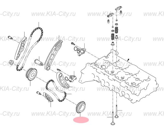 Шестерня для Киа Спортейдж (Kia Sportage), купить, продажа шестерней с ...