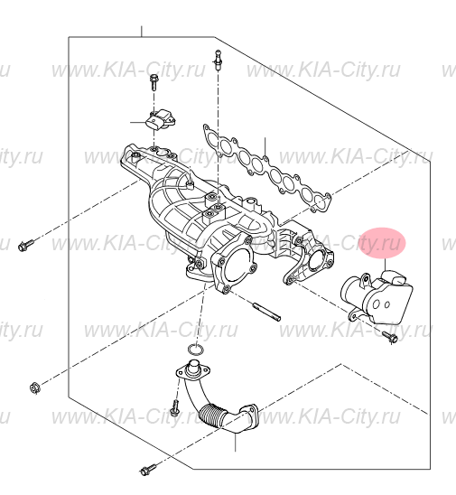 Топливная система для Kia Sorento III Prime (Киа Соренто 3 Прайм)