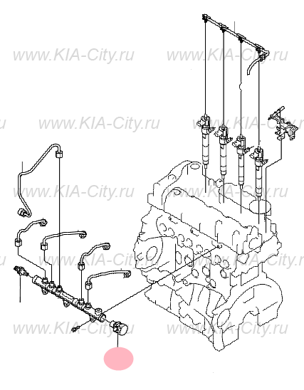 Топливная система для Kia Sorento III Prime (Киа Соренто 3 Прайм)