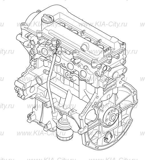 Двигатель для Kia Picanto III (Киа Пиканто 3)