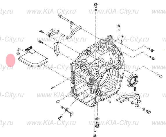 Фильтр АКПП купить для Kia Sportage III - 463213B000