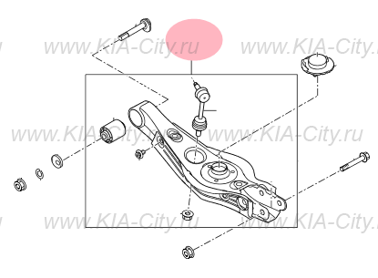 Рычаг для Киа Соренто Прайм (Kia Sorento Prime), купить, продажа ...