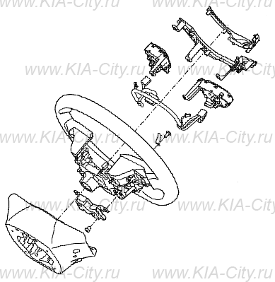 Рулевое управление для Kia Sportage IV (Киа Спортейдж 4)