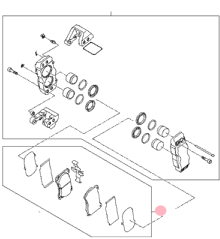 Тормозные колодки для Киа Кворис (Kia Quoris), купить, продажа ...
