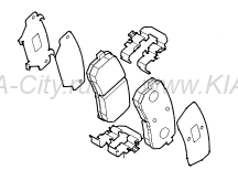 Тормозная система для Kia Sorento III Prime (Киа Соренто 3 Прайм)