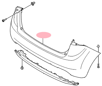 Бампер задний купить для Kia Venga - 866111P000