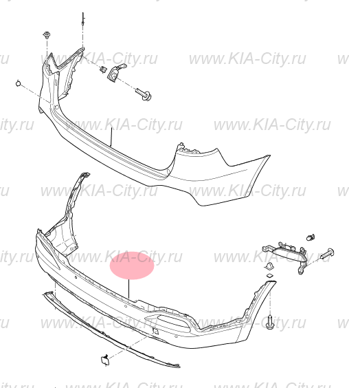 Кузовные детали для Kia Sorento III Prime (Киа Соренто 3 Прайм)